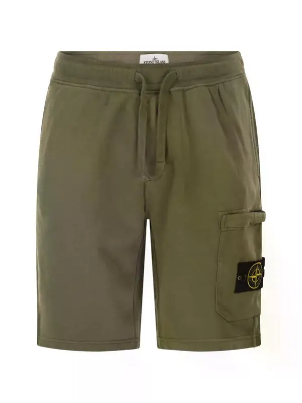 Stone Island Cargo-pocket Fleece Shorts
