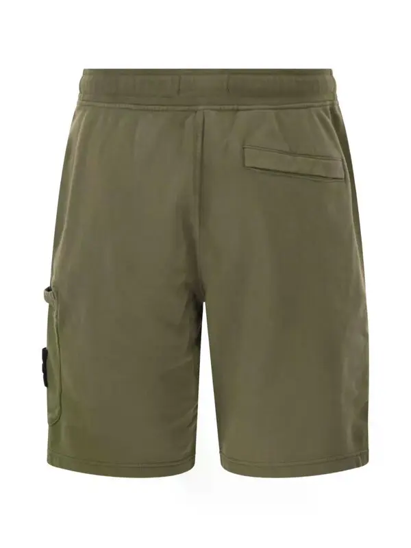 Stone Island Cargo-pocket Fleece Shorts