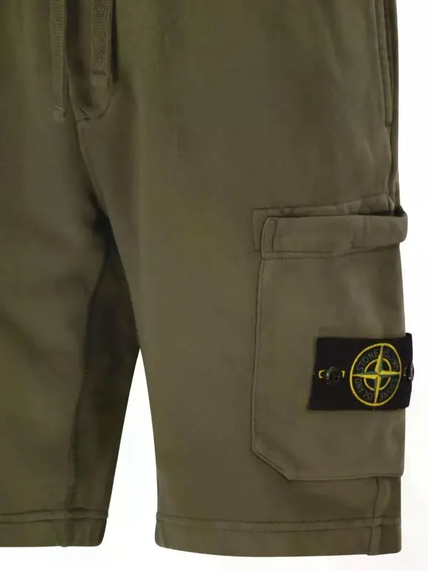 Stone Island Cargo-pocket Fleece Shorts