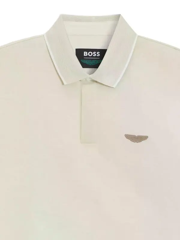BOSS Logo-patch Polo Shirt
