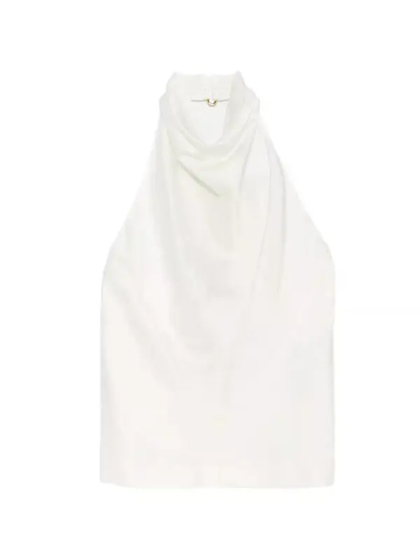 Stella McCartney Halterneck Cowl Neck Top