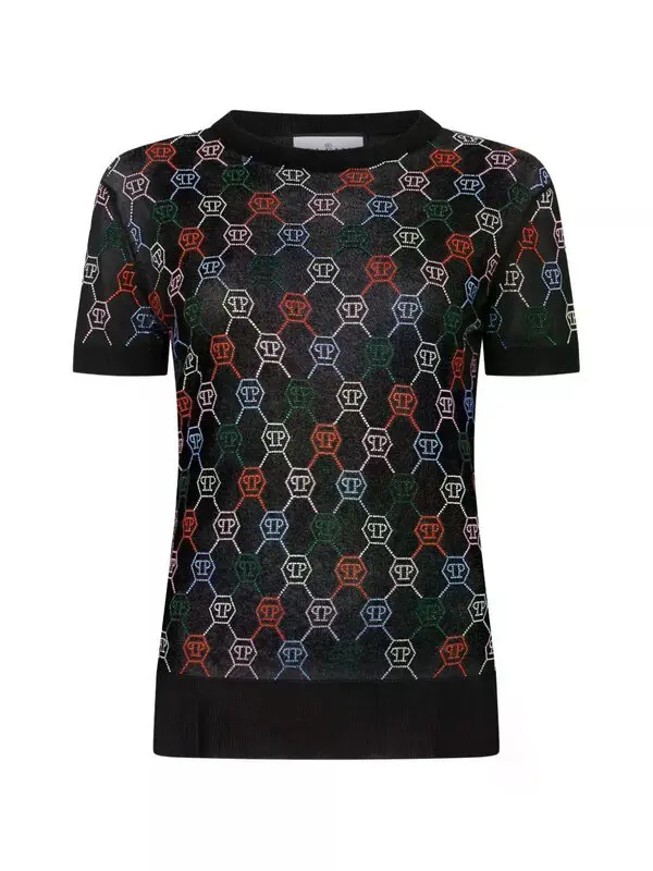 Philipp Plein Monogram Knit T-shirt