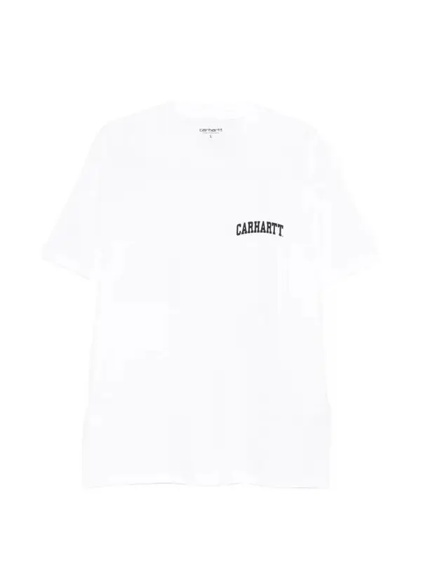 Carhartt Work In Progress Logo Crew-neck T-shirt - White
