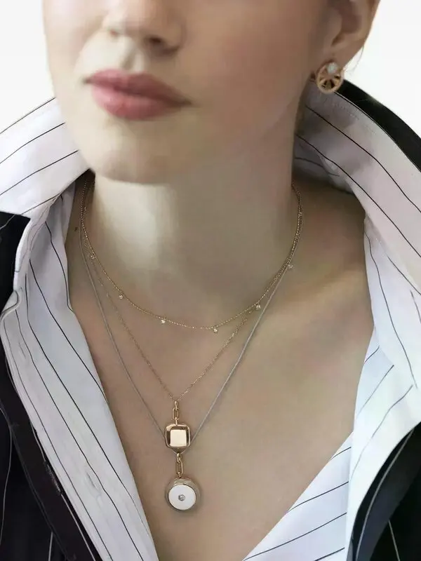 GRAZIELA 18k Yellow Diamond Necklace