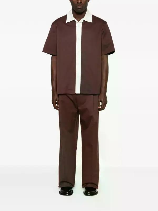 JIL SANDER Collared Short-sleeves Shirt