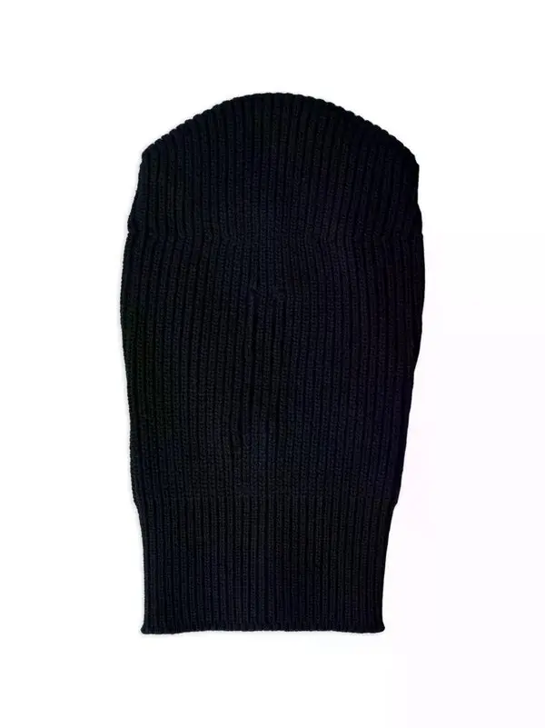 Rick Owens Ribbed Balaclava