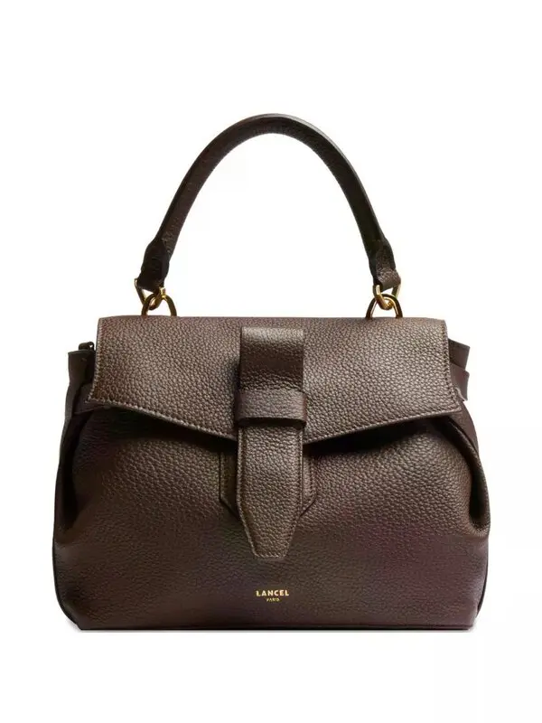 LANCEL Charlie Leather Tote - Brown
