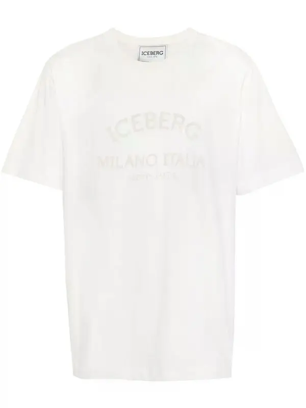 Iceberg Logo-print Cotton T-shirt