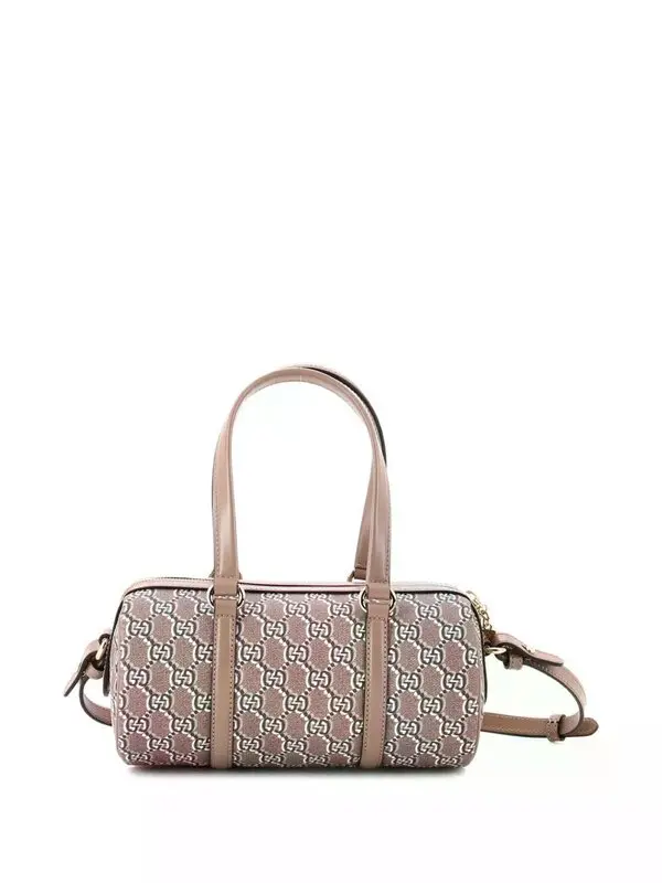 Gucci Gg Shadow Coated Canvas Small Duffle Bag