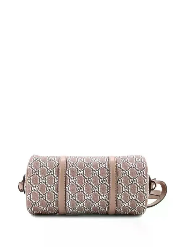 Gucci Gg Shadow Coated Canvas Small Duffle Bag