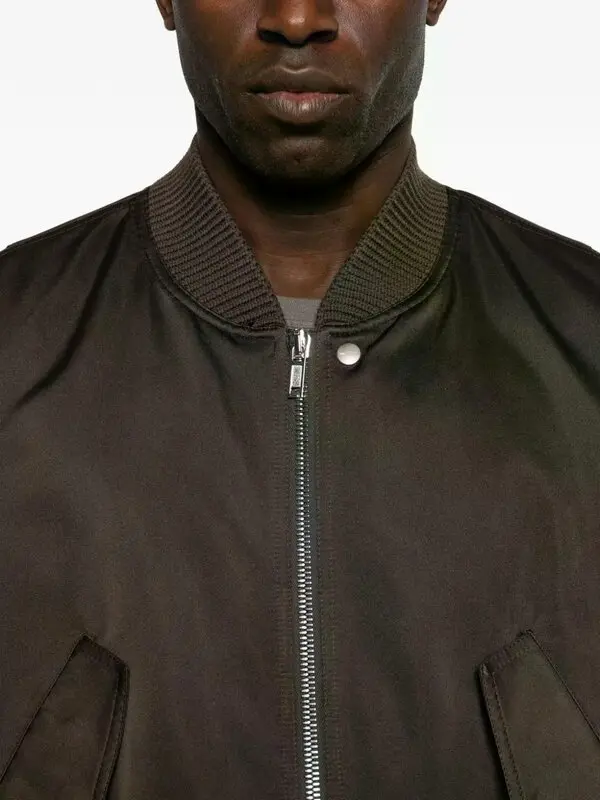 Rick Owens Ruched Flight Bomber Jacket