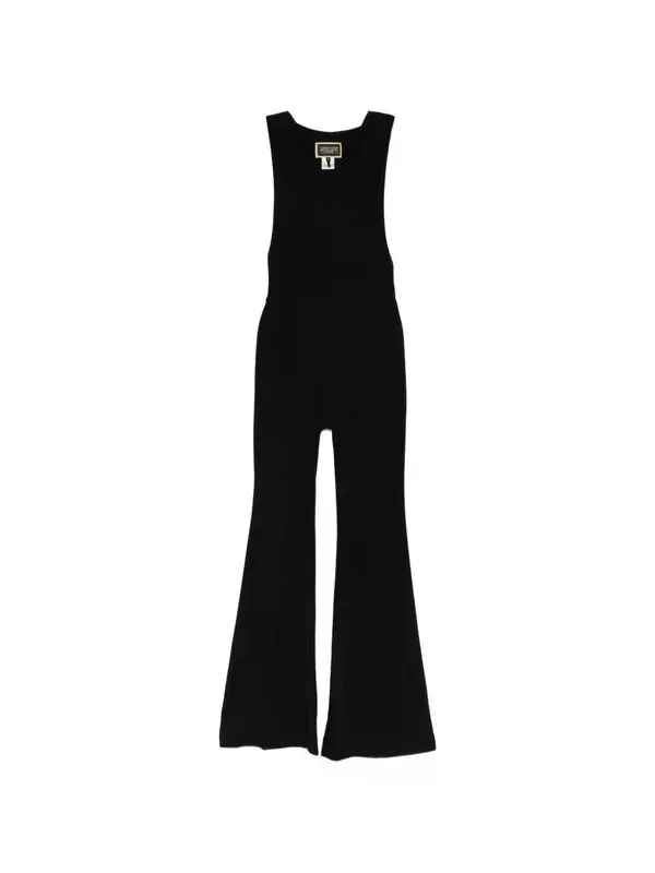 MITILIANE COUTURE Sleeveless V-neck Jumpsuit - Black
