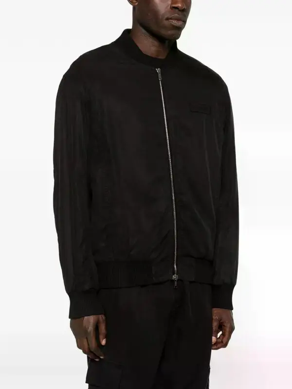 Iceberg Bomber Jacket - Black