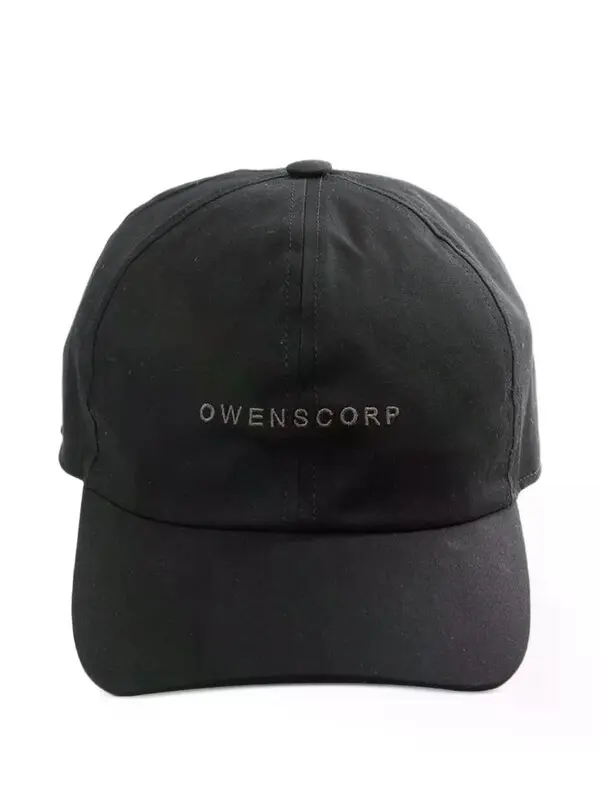 Rick Owens Logo Baseball Cap - Black