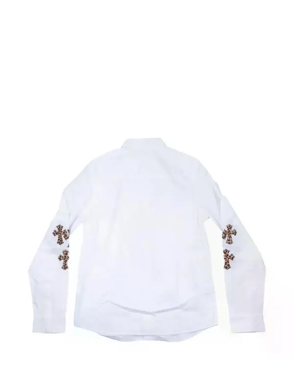 Chrome Hearts Cross-embroidered Shirt