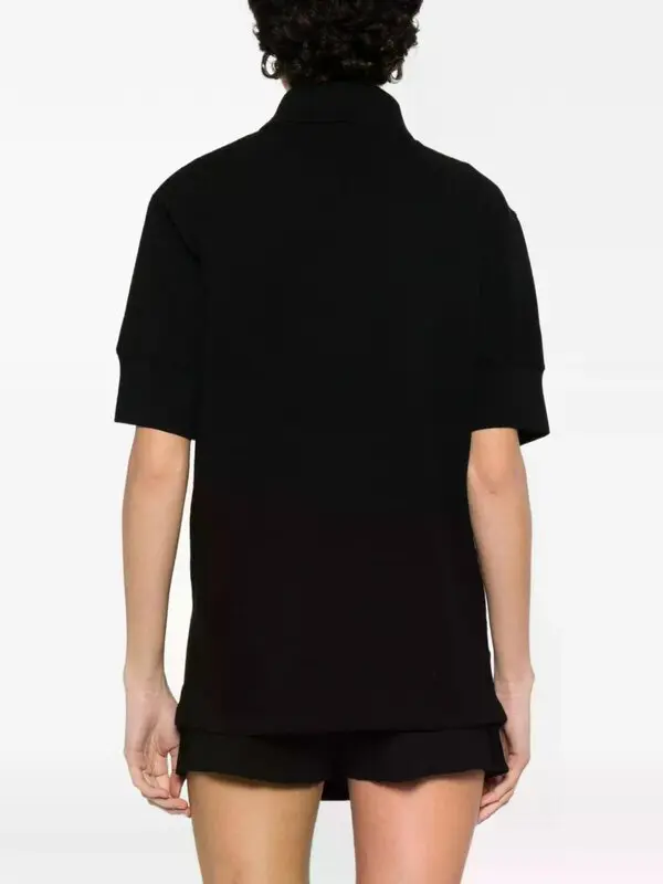 COURREGES Logo-patch Polo T-shirt
