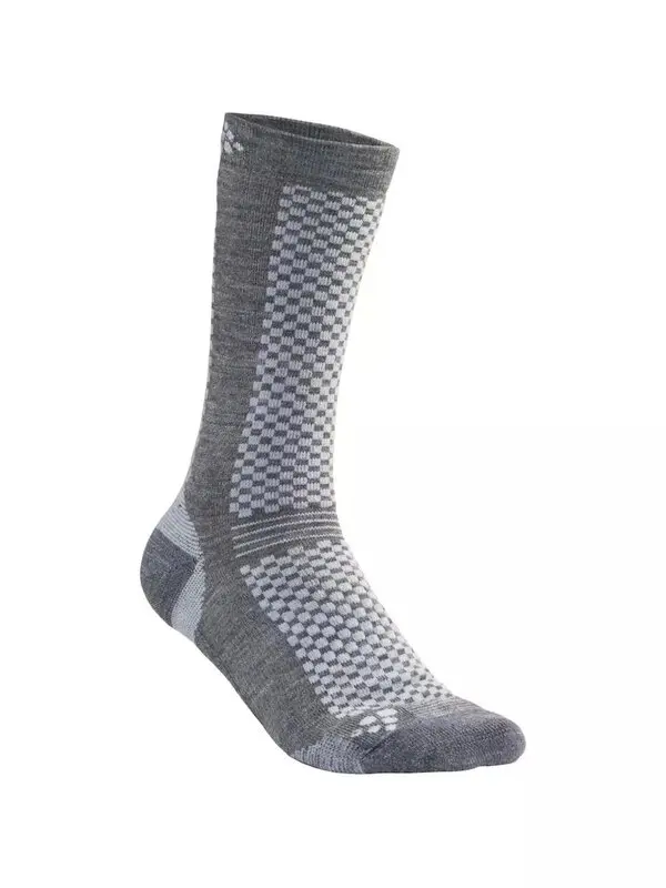 CRAFT Patterned Socks - Grey
