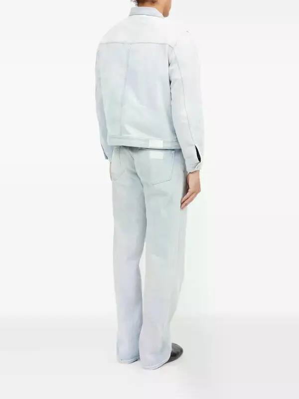 MAISON MARGIELA Button-front Denim Jacket - Blue