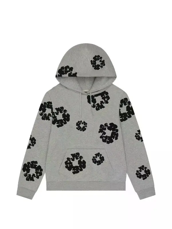 DENIM TEARS Wreath Hoodie - Grey
