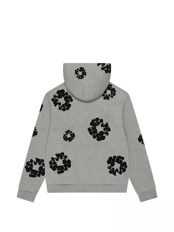 DENIM TEARS Wreath Hoodie - Grey