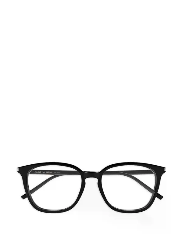 Saint Laurent Rectangle-frame Glasses - Black