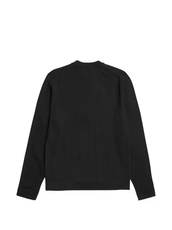 Norse Projects Tech Merino Crepe Crewneck Jumper - Black
