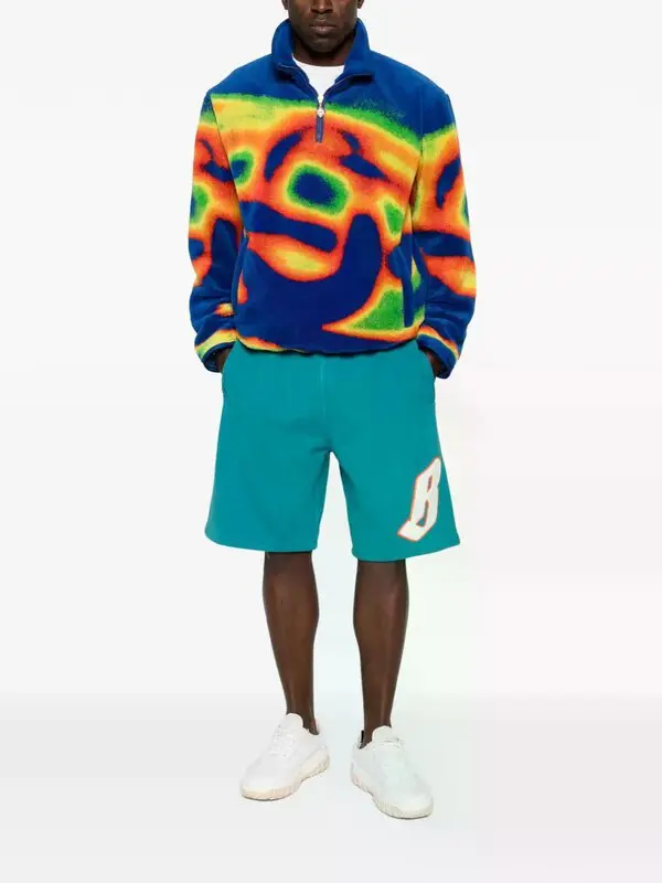 BILLIONAIRE BOYS CLUB Logo Appliqué Track Shorts