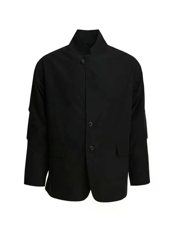DAIWA PIER39 Button-up Flap-pocket Jacket - Black