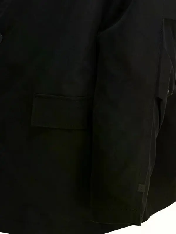 DAIWA PIER39 Button-up Flap-pocket Jacket - Black