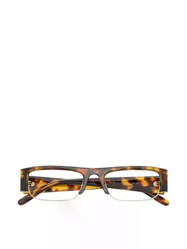 Miu Miu Rectangle-frame Glasses