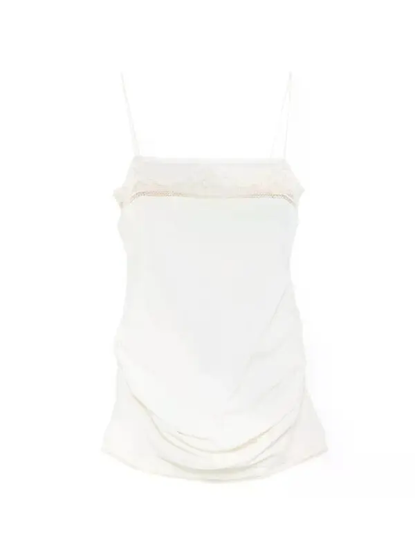 Magda Butrym Lace-trim Mini Dress