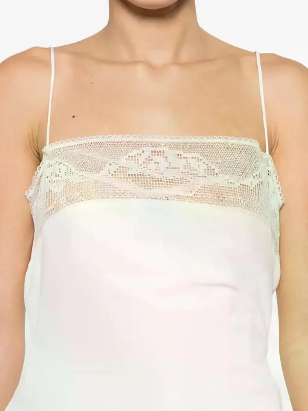 Magda Butrym Lace-trim Mini Dress