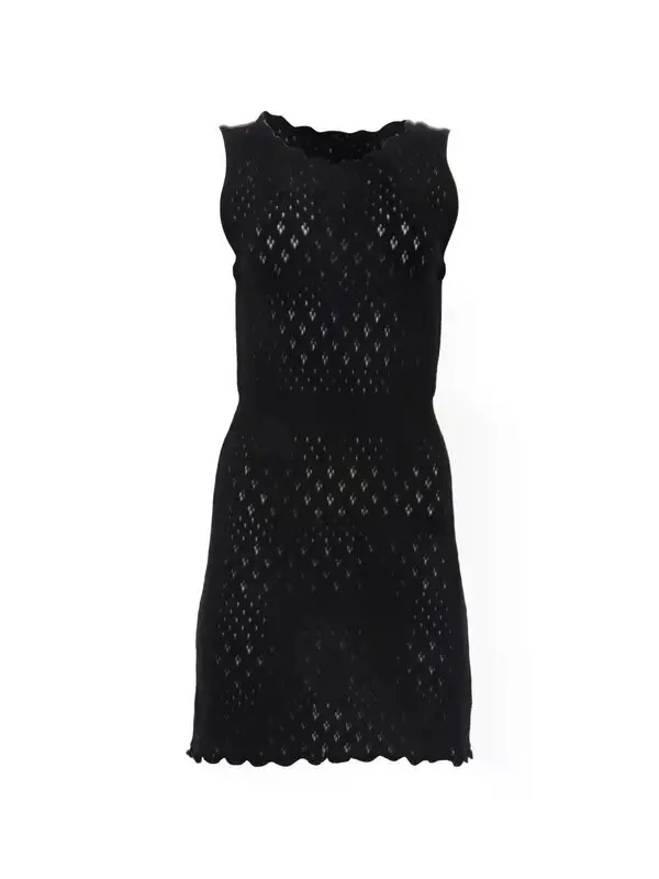 Maje Crochet Mini A-line Dress