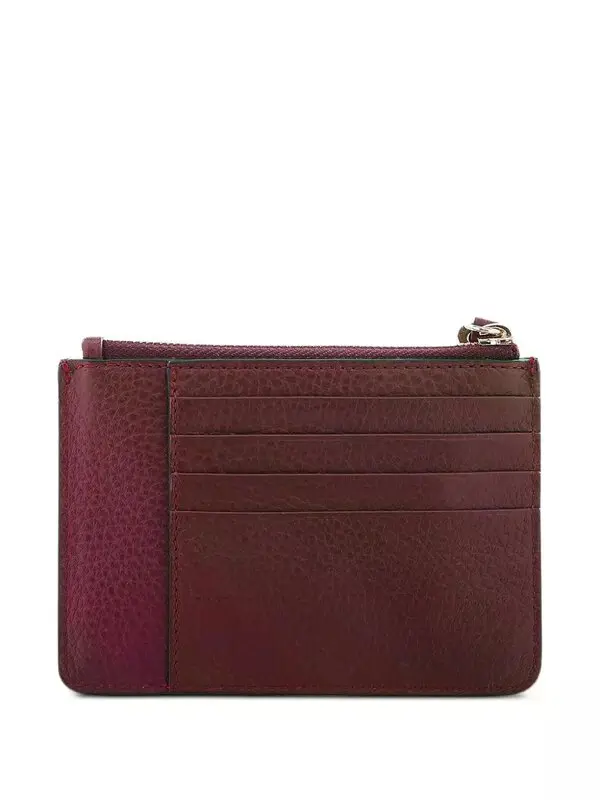 LANCEL Premier Flirt Tassel Zip Wallet - Red