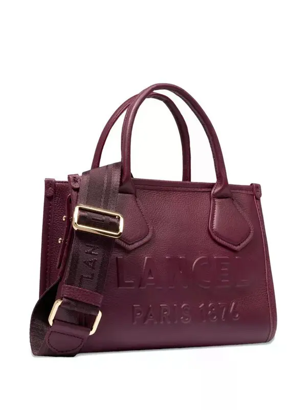 LANCEL Jour Logo Tote Bag - Purple