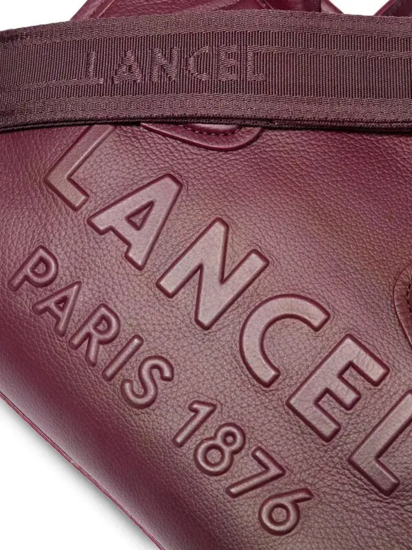 LANCEL Jour Logo Tote Bag - Purple