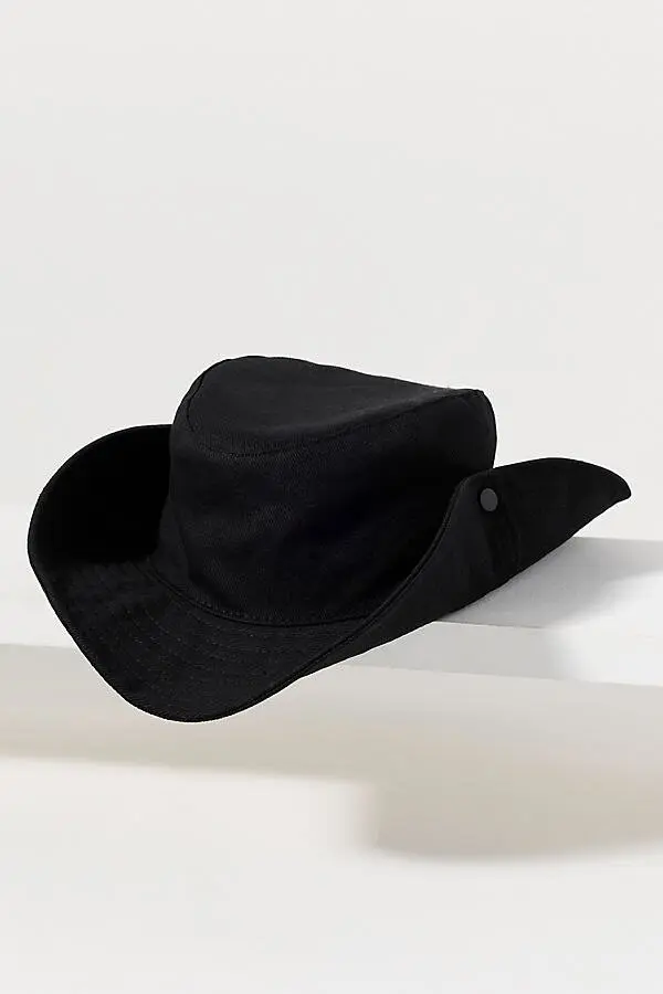 Anthropologie Rancher Hat - Black