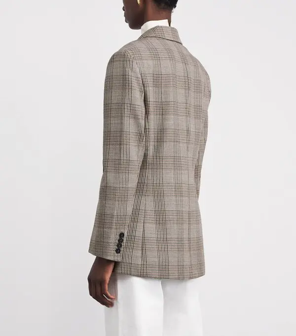 ANINE BING Wool Aretha Blazer - Brown