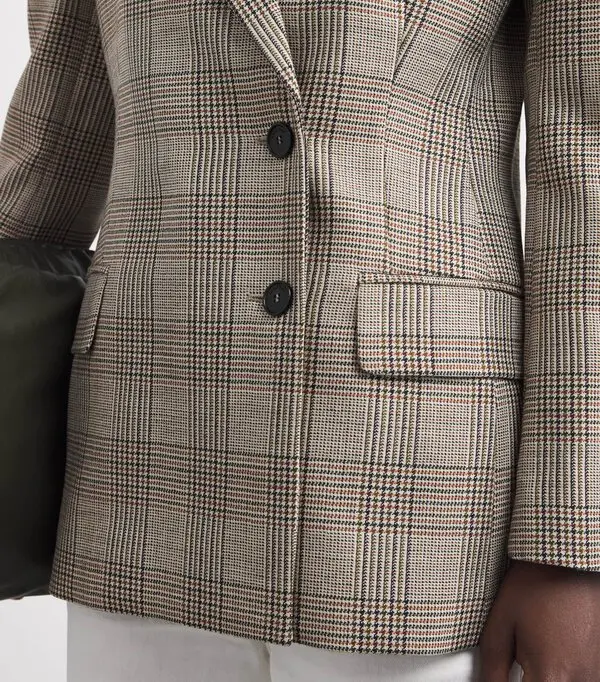 ANINE BING Wool Aretha Blazer - Brown