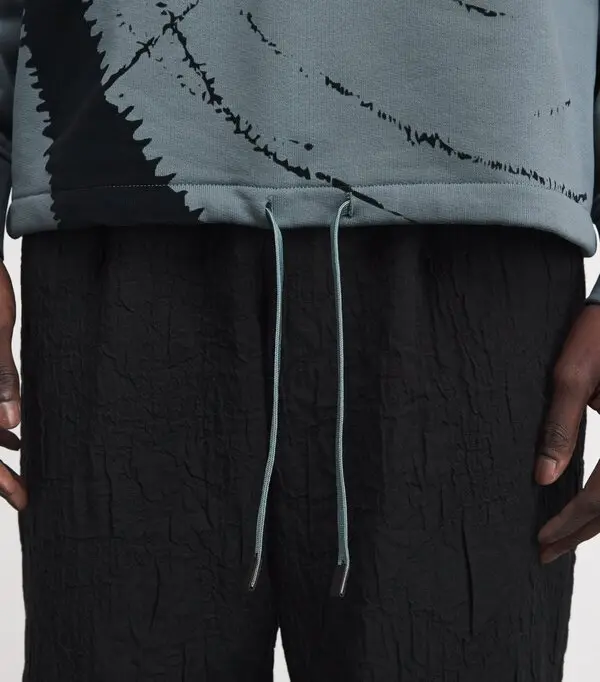 Emporio Armani Flocked Graphic Sweatshirt
