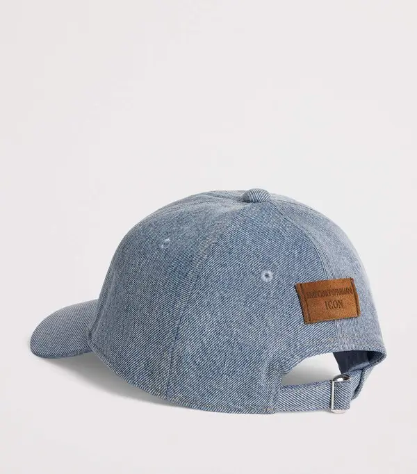 Emporio Armani Icon Denim Baseball Cap