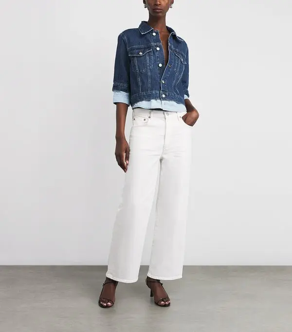 7 For All Mankind Double Trucker Denim Jacket