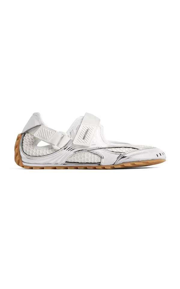 Bottega Veneta Orbit Mesh Mary-jane Sneakers