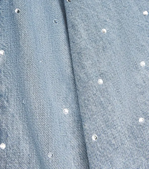 Rag & Bone Embellished Logan Wide-leg Jeans - Blue