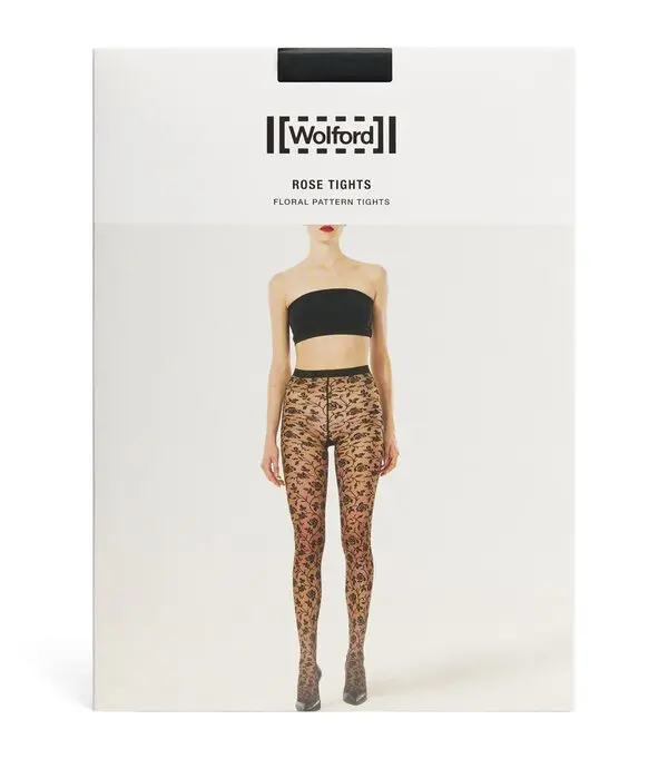 Wolford Rose 20 Tights - Black