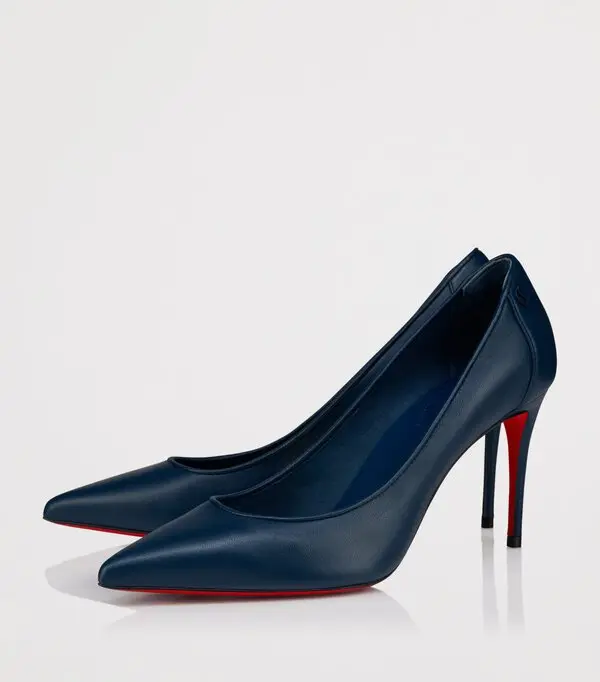 CHRISTIAN LOUBOUTIN Sporty Kate Nappa 85 Pumps - Navy