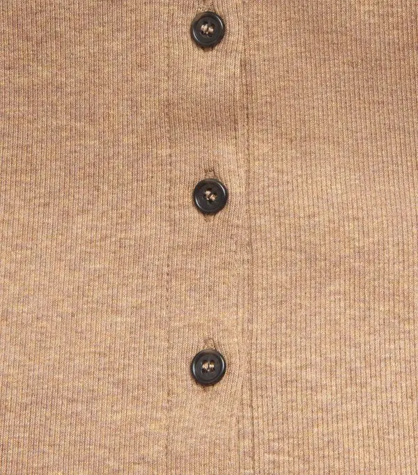 ME+EM Organic Cotton-blend Ultimate Shirt - Brown
