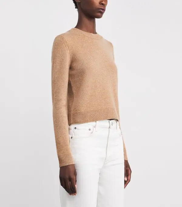 ME+EM Cashmere Cropped Sweater