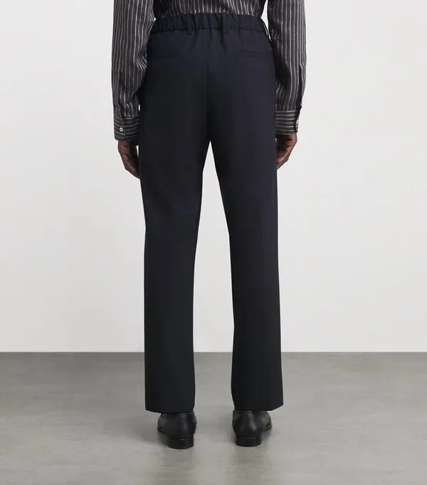Herno Technical Half-elasticated Trousers - Navy