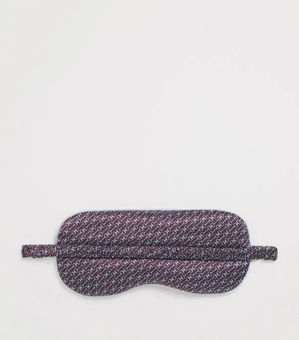 Harrods Silk Snaffle Print Sleep Mask